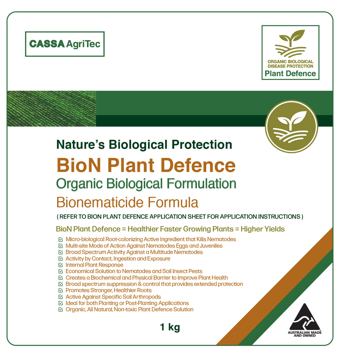 BioN Plant Defence - 1kg (Powder) – CASSA AgriTec